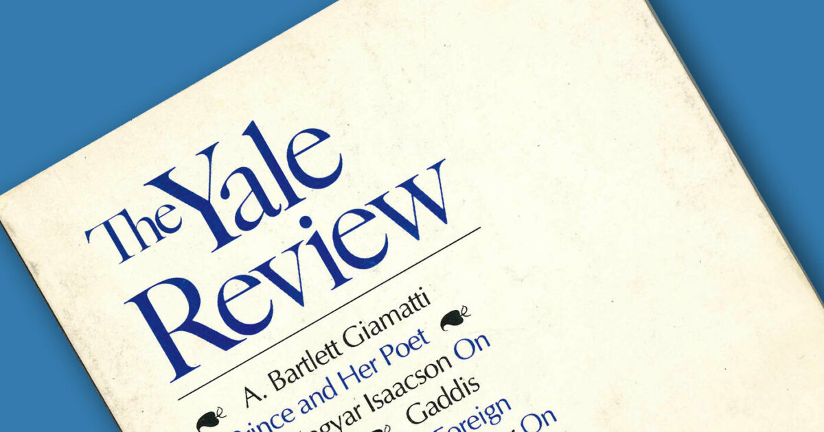 The Yale Review | Gish Jen: “The White Umbrella”