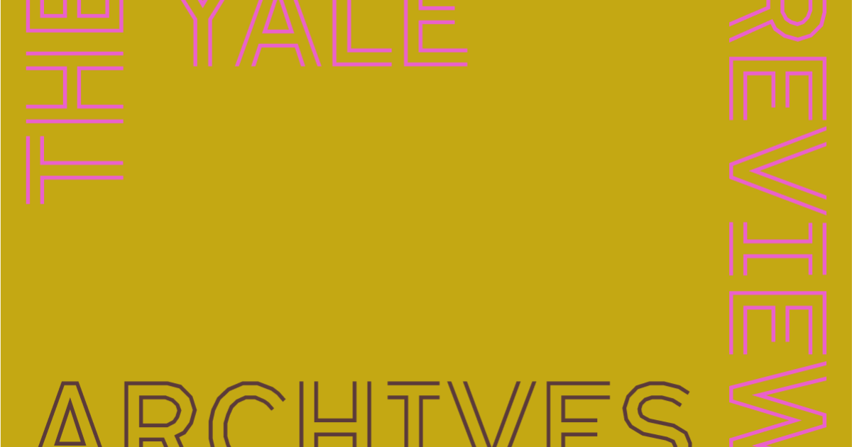 The Yale Review | Henry Hatfield: “Achieving the Impossible: Thomas…