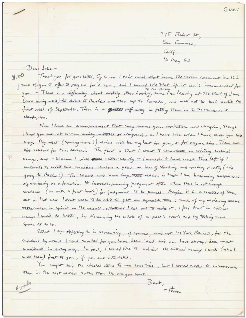 The Yale Review | Langdon Hammer: "The Poet as a Young Critic"