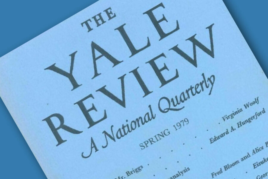 The Yale Review | Annotating the Archives The Yale Review | Annotating the Archives