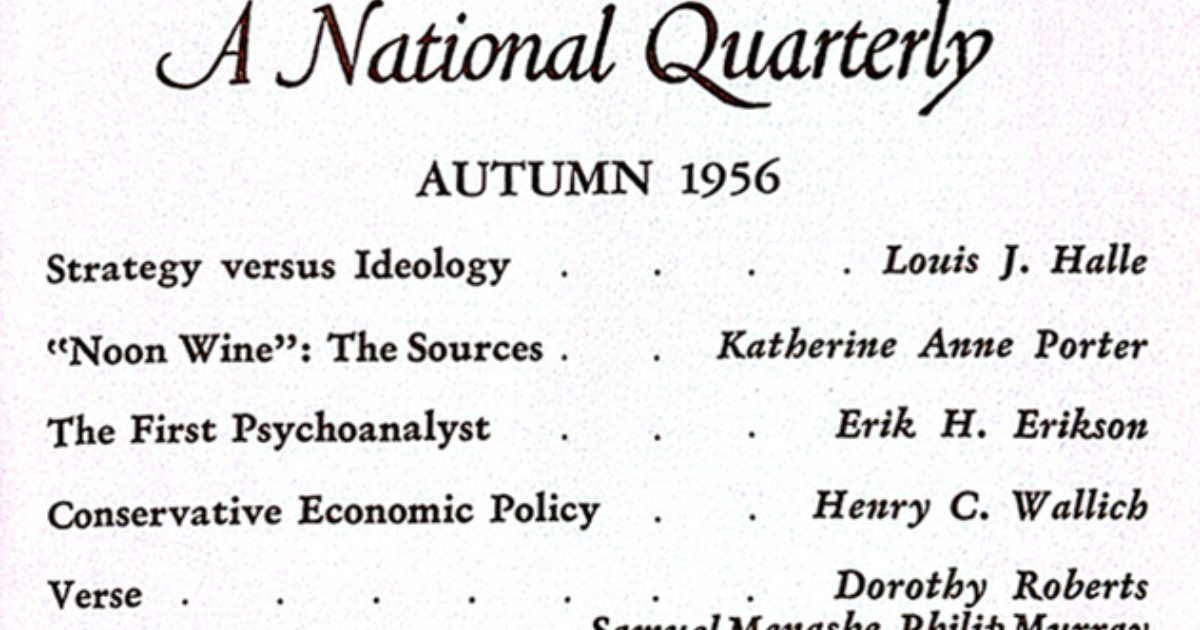 The Yale Review | Autumn 1956