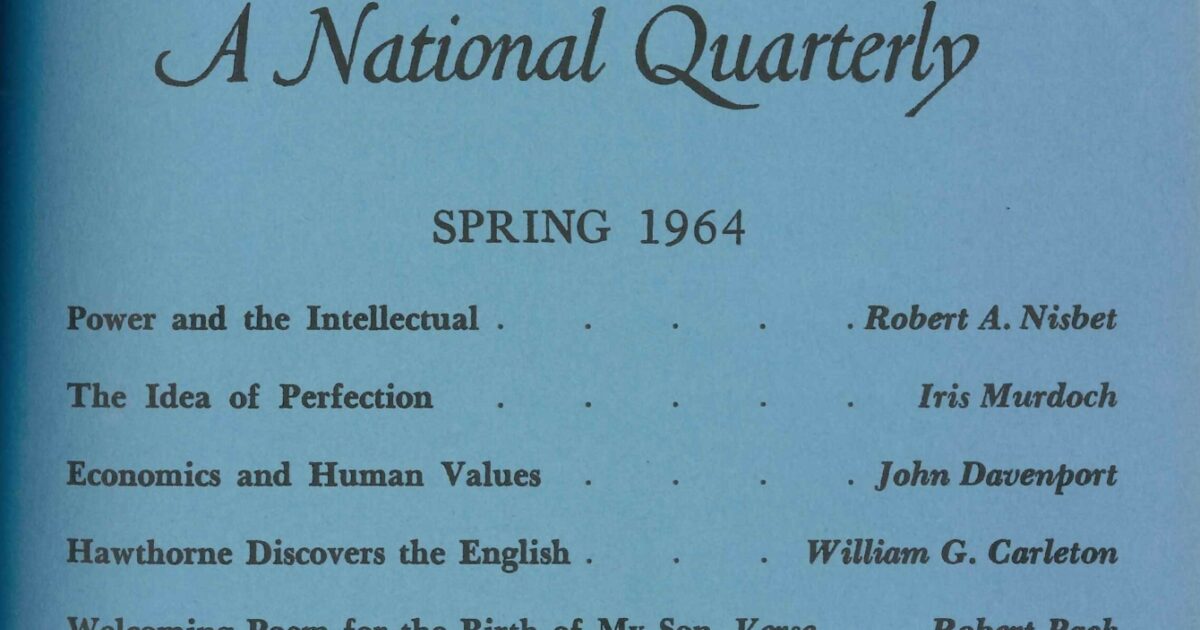 The Yale Review | Spring 1964