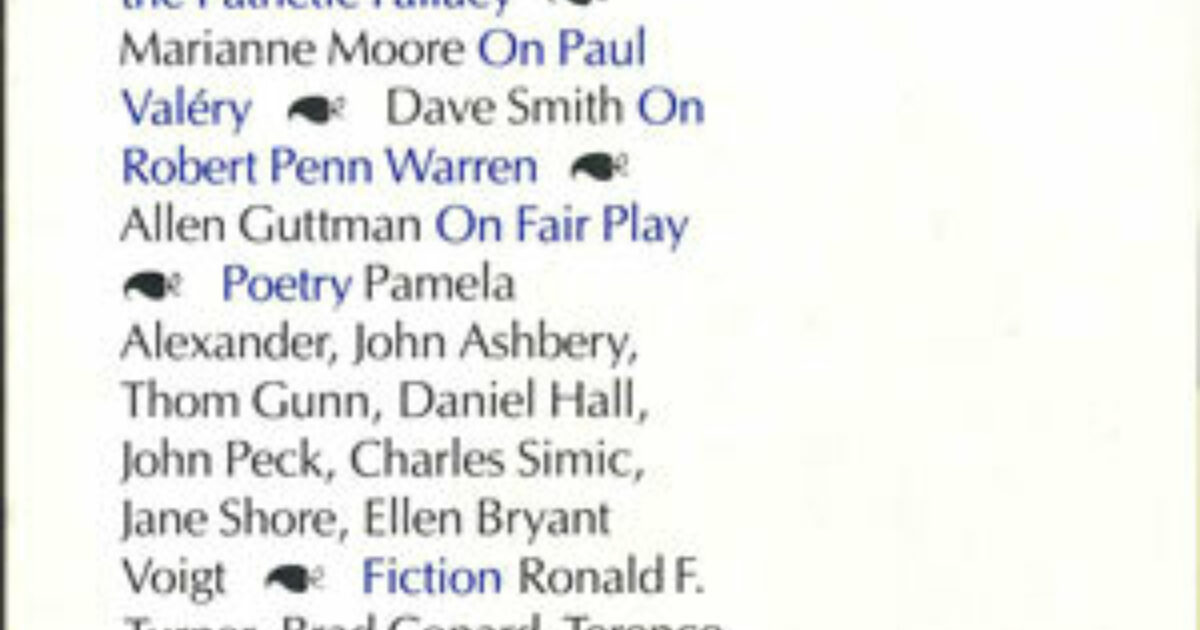 The Yale Review | Summer 1985