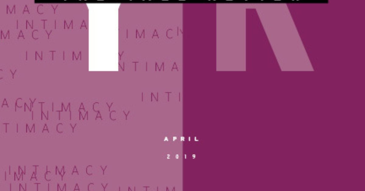 The Yale Review | April 2019